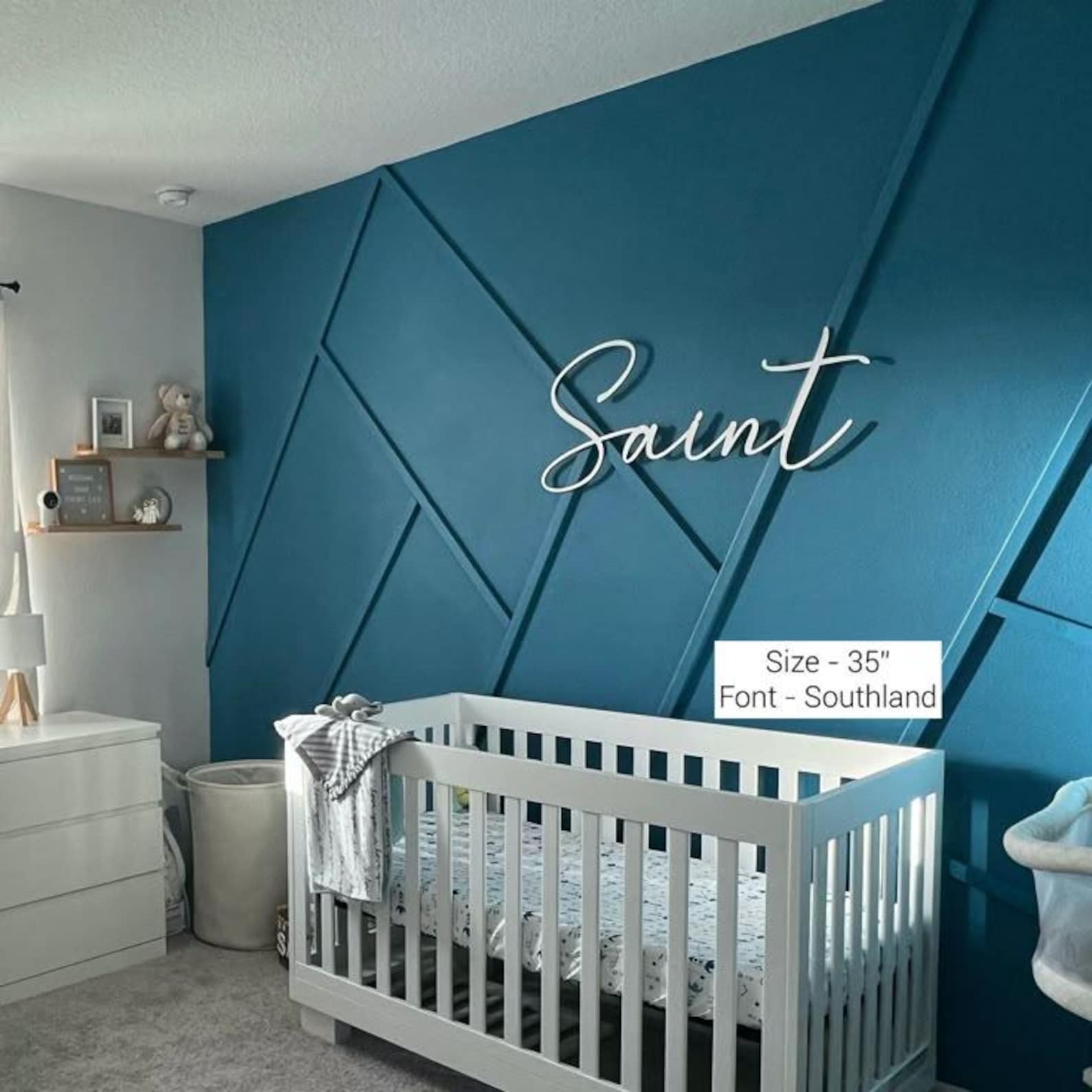 Dimensional Accent Wall-custom Amazing Wall Design, Trim Wall Design ...