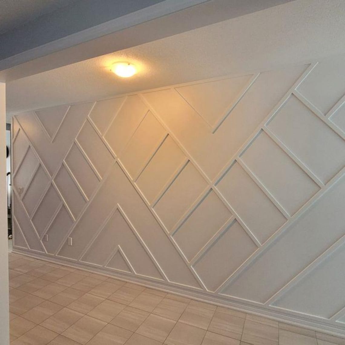 Customized Accent Wall Plans, Amazing Wall Design, Trim Wall Design ...