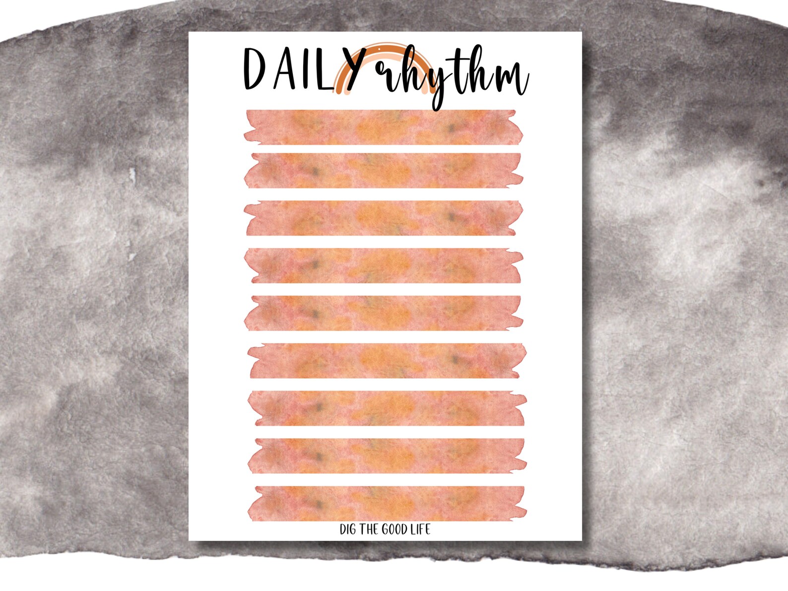 Homeschool Loop Schedule & Daily Rhythm Chart Printable PDF Pack - Etsy
