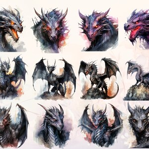 Fantasy Creature Clipart MEGA Bundle 450 Pngs, Magic Animal Art ...