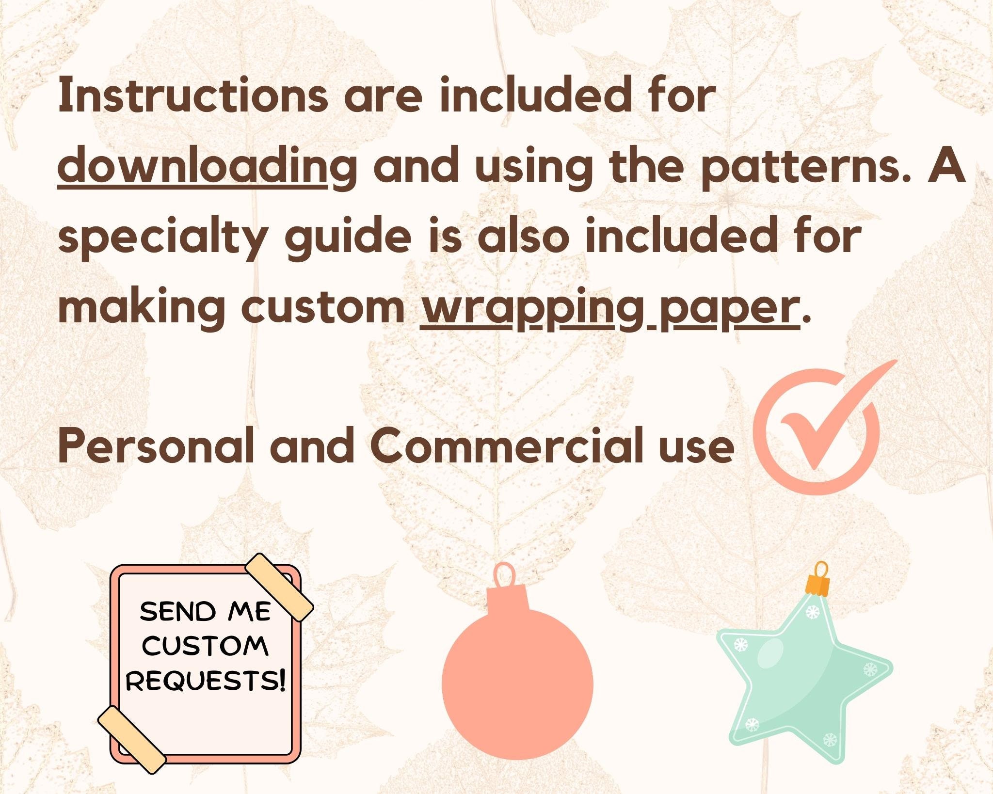 Victorian Dark Academia Digital Paper/seamless Patterns 15 PNG ...