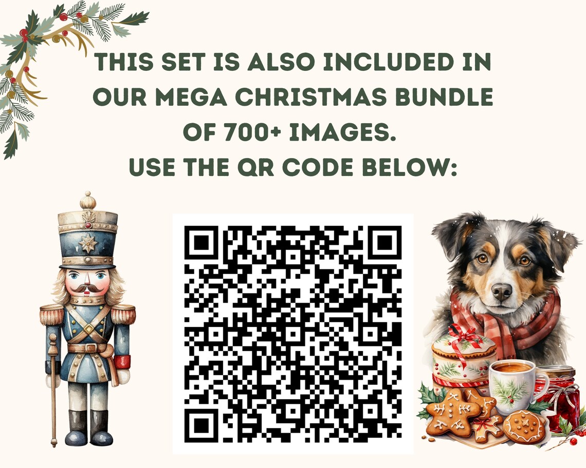 Western Christmas Cowgirl Clipart 40 Pngs, Watercolor Xmas Bundle ...