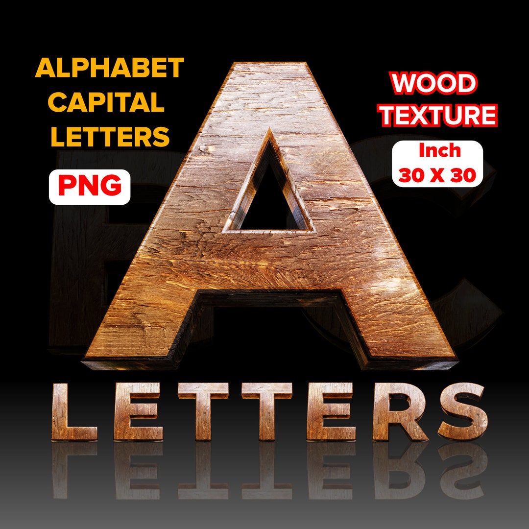LETRAS letras mayúsculas del alfabeto 26 letras mayúsculas - Etsy España