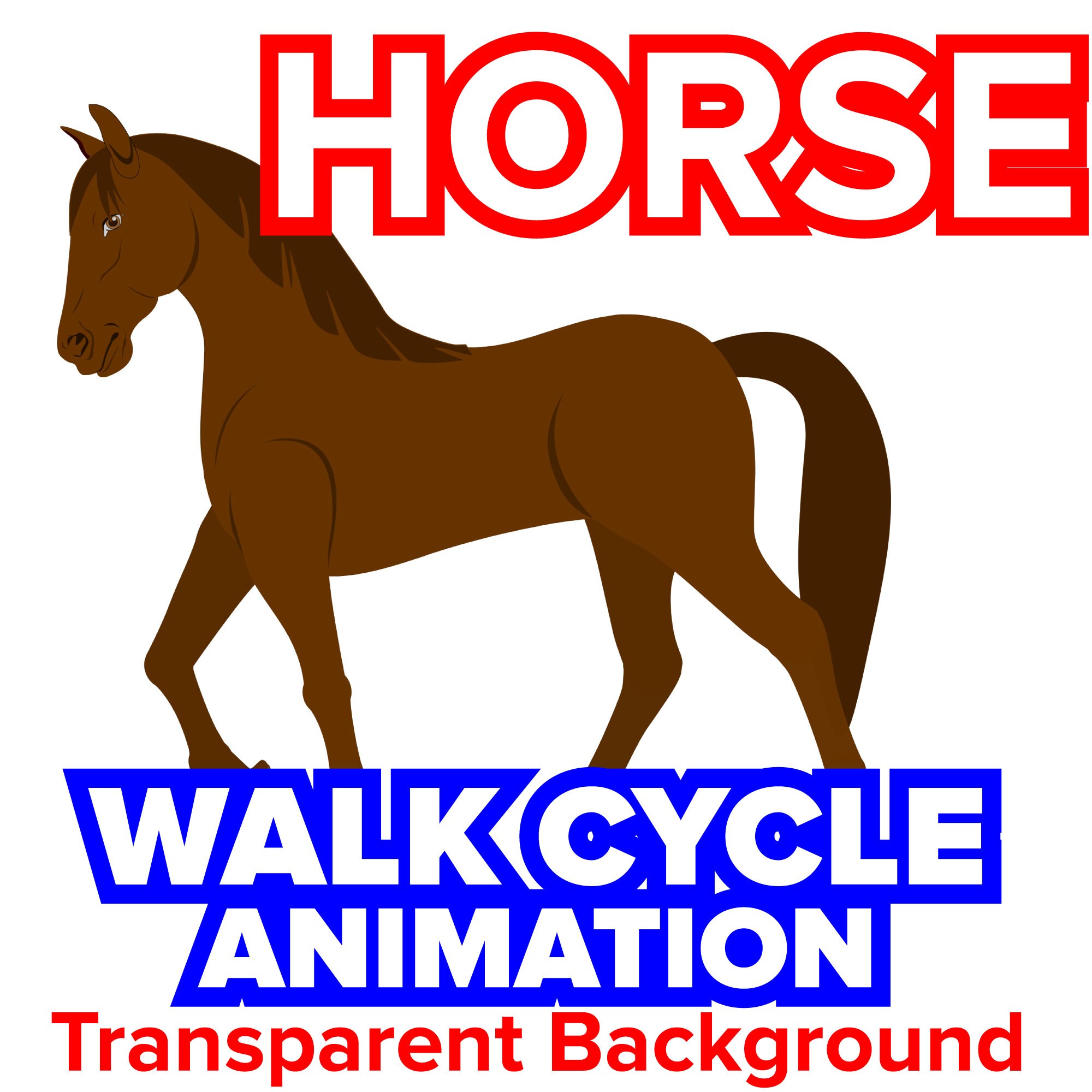 Horse Walk Animation