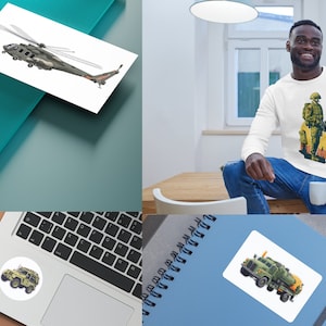 Military Sticker Sticker PNG Sticker Icons Military - Etsy