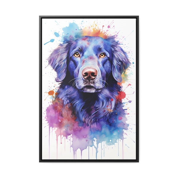 Watercolor Dog Print - Etsy