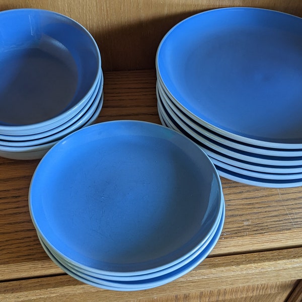 Blue Dishes - Etsy