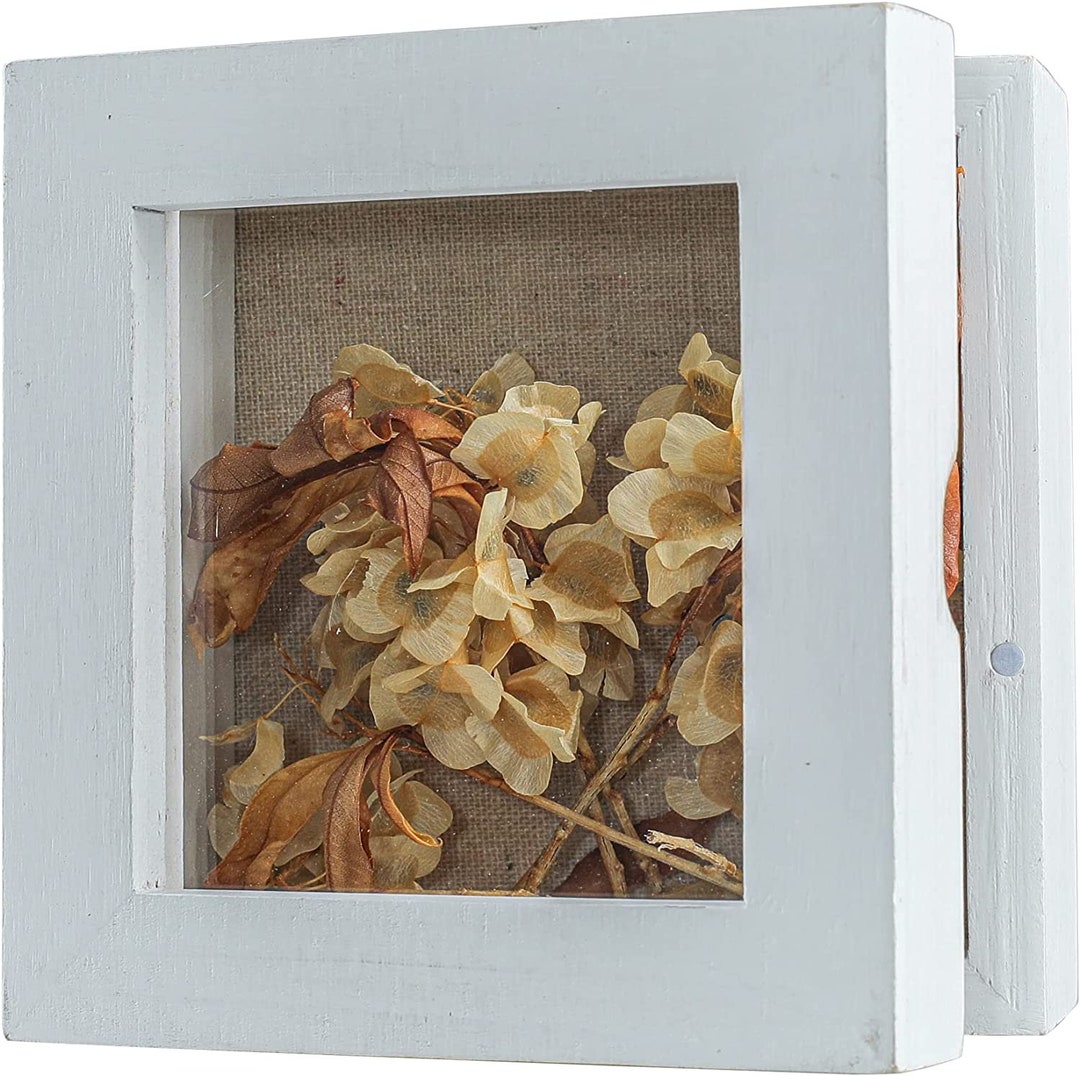 Shadow Box Frame 5X5 Shadow Boxes Display Case With Linen Back ...