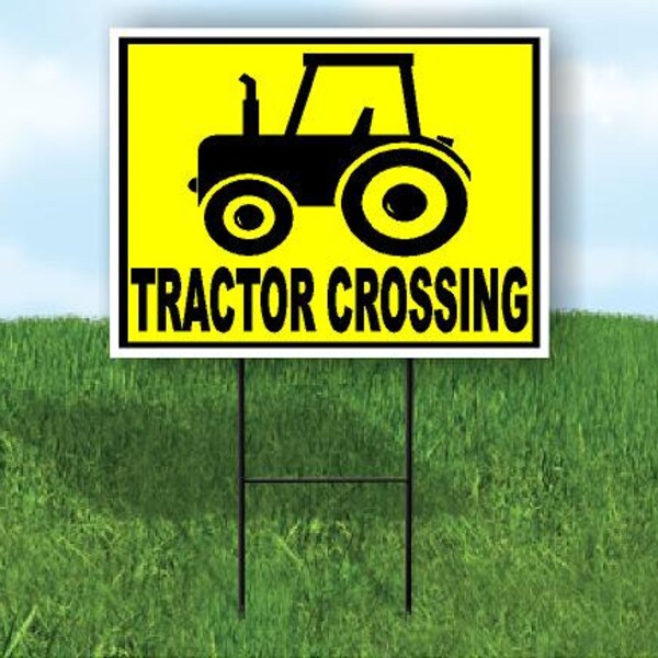 Tractor Road Sign - Etsy