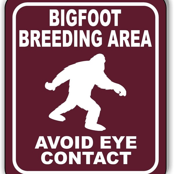 Breeding Area Warning Sign - Etsy