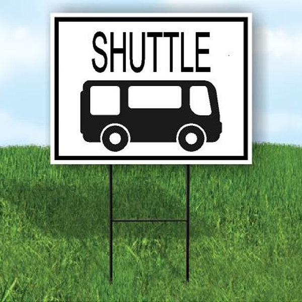 Shuttle Bus Sign - Etsy