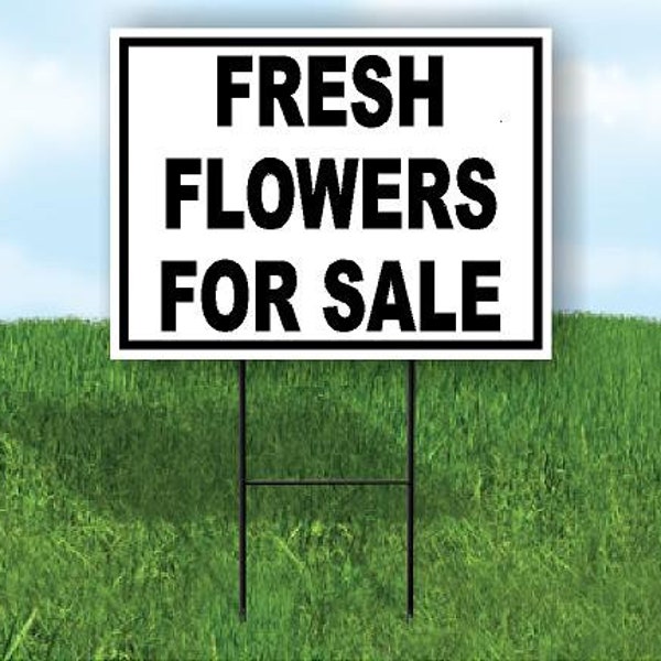 Fresh Cut Flowers Sign - Etsy