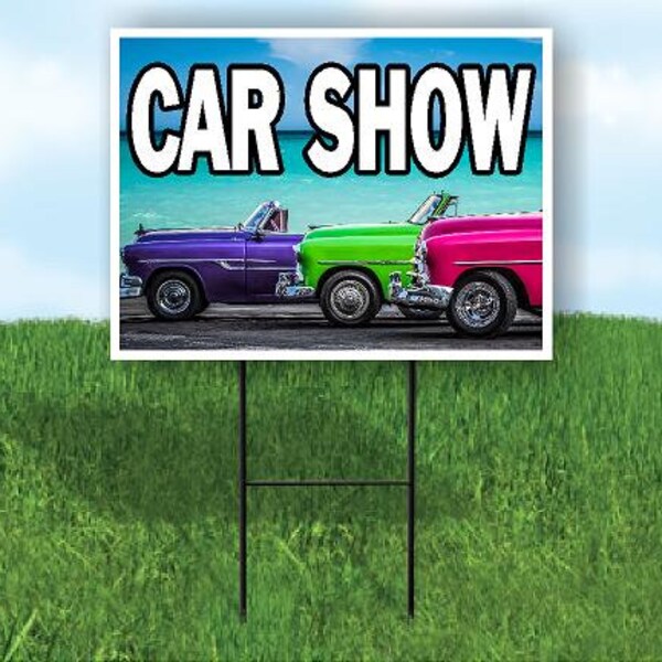 Car Show Sign Stands - Etsy