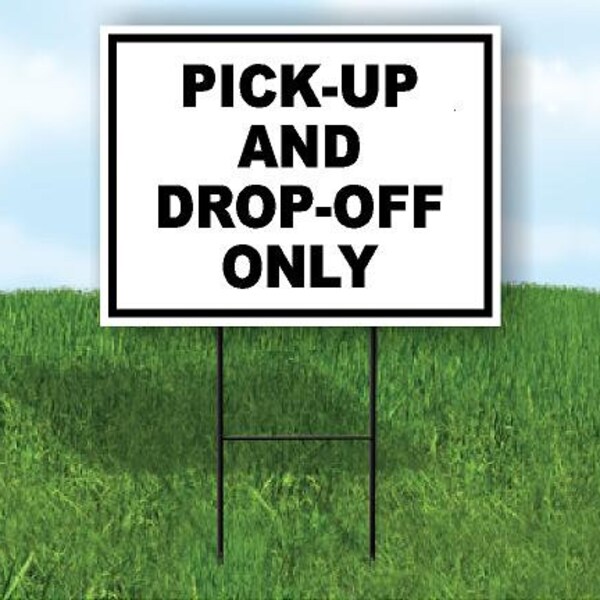 Drop off Sign - Etsy