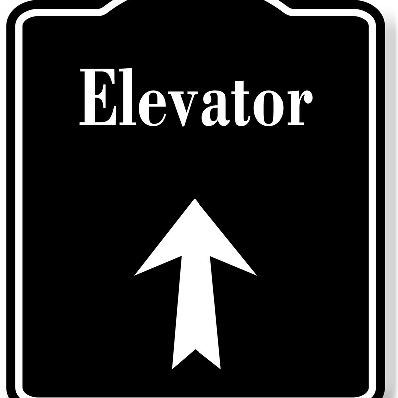 Elevator Sign - Etsy