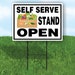 Self Serve Stand Open Vegetables Yard Sign Road Sign With Stand - Etsy