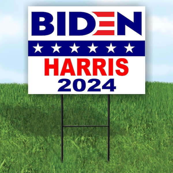 Biden Harris 2024 Yard Sign - Etsy