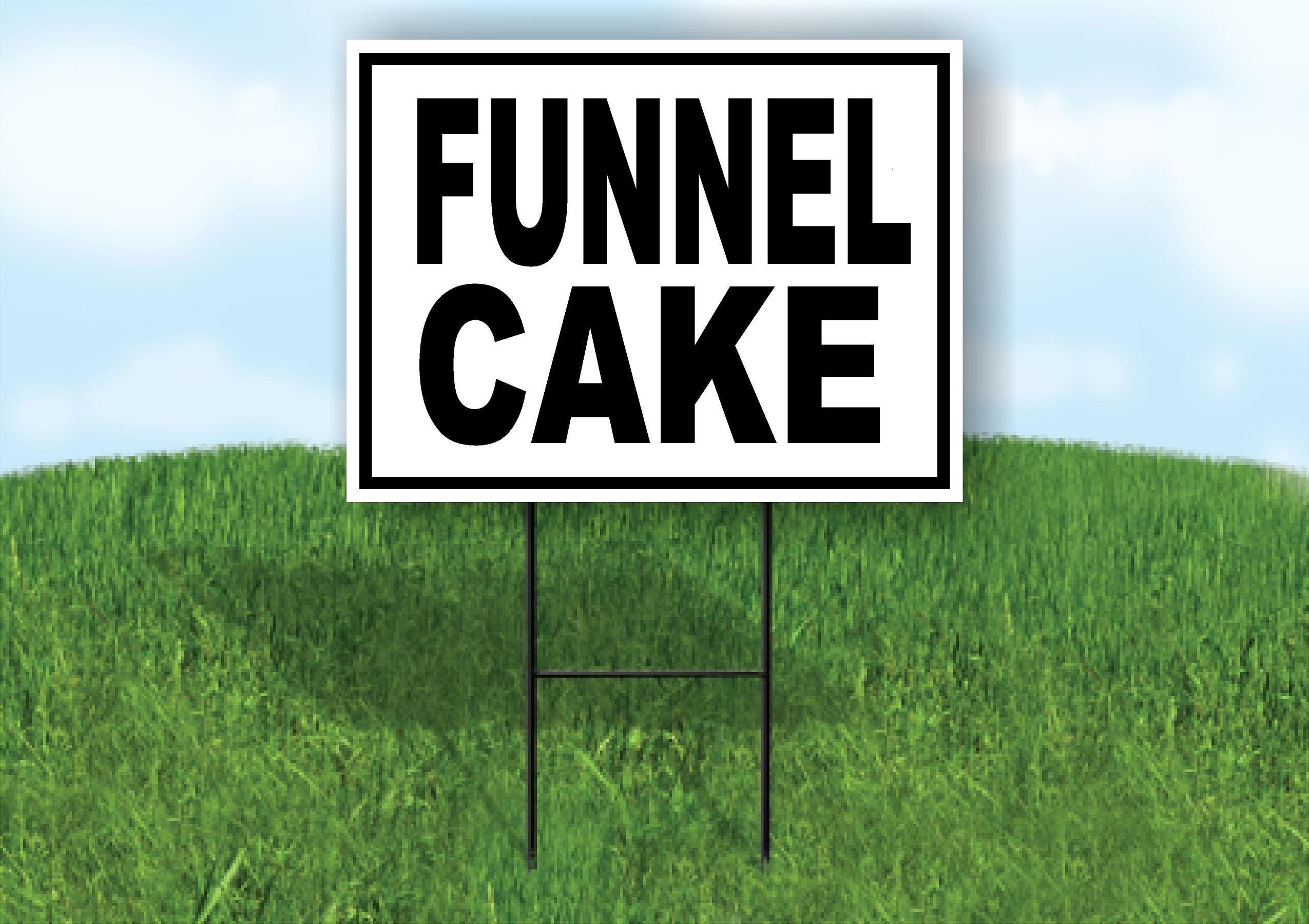 Funnel Cake Sign