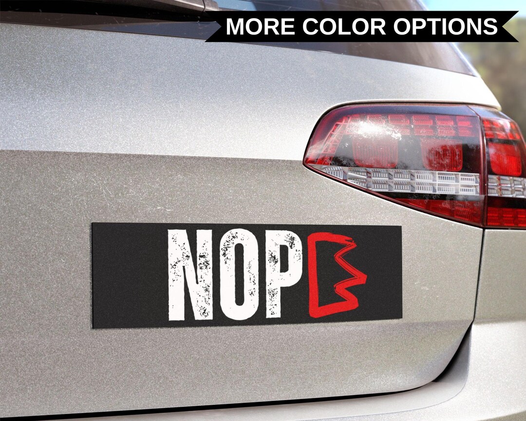 NOPE Bumper Magnet, No Kings in America Cars Magnet, No Kings Enamel ...