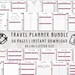 Ultimate Digital TRAVEL PLANNER Printable Hyperlinked Trip Planner ...