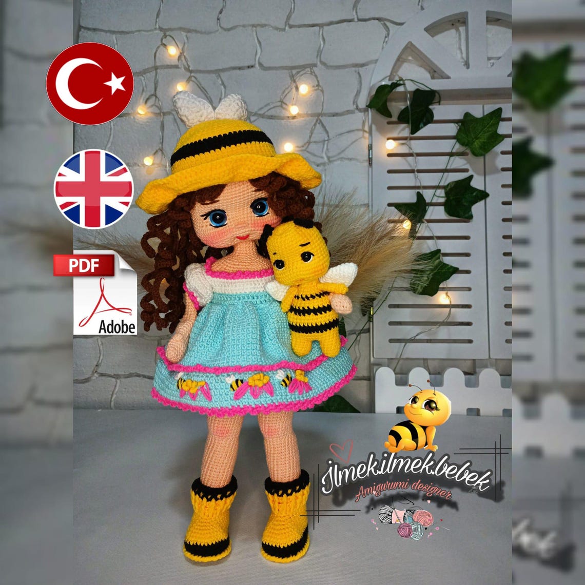 Flower and Friend Pollen Pattern - Etsy
