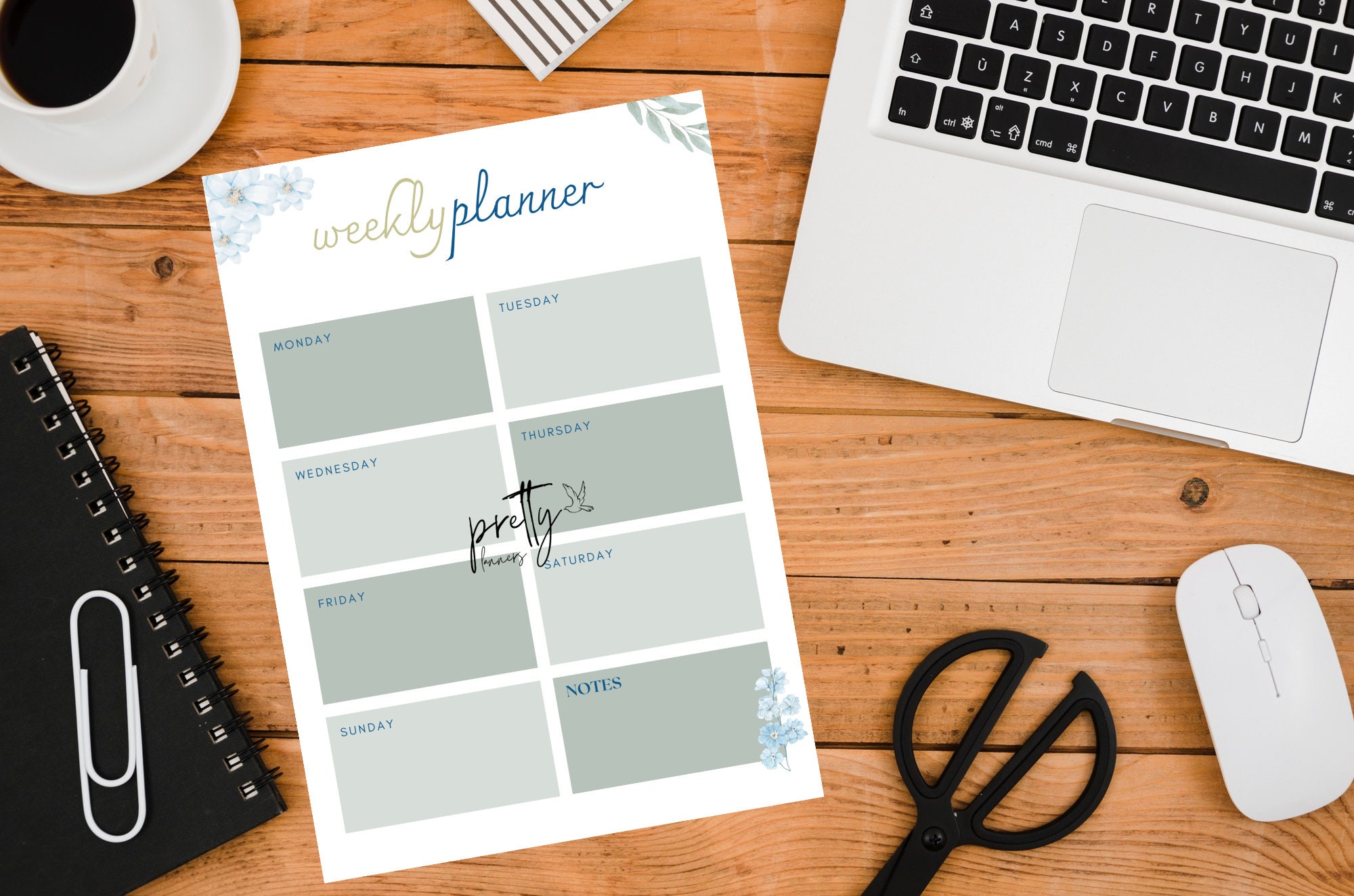 Printable Weekly Planner Sheet, Printable Weekly Schedule, Weekly ...