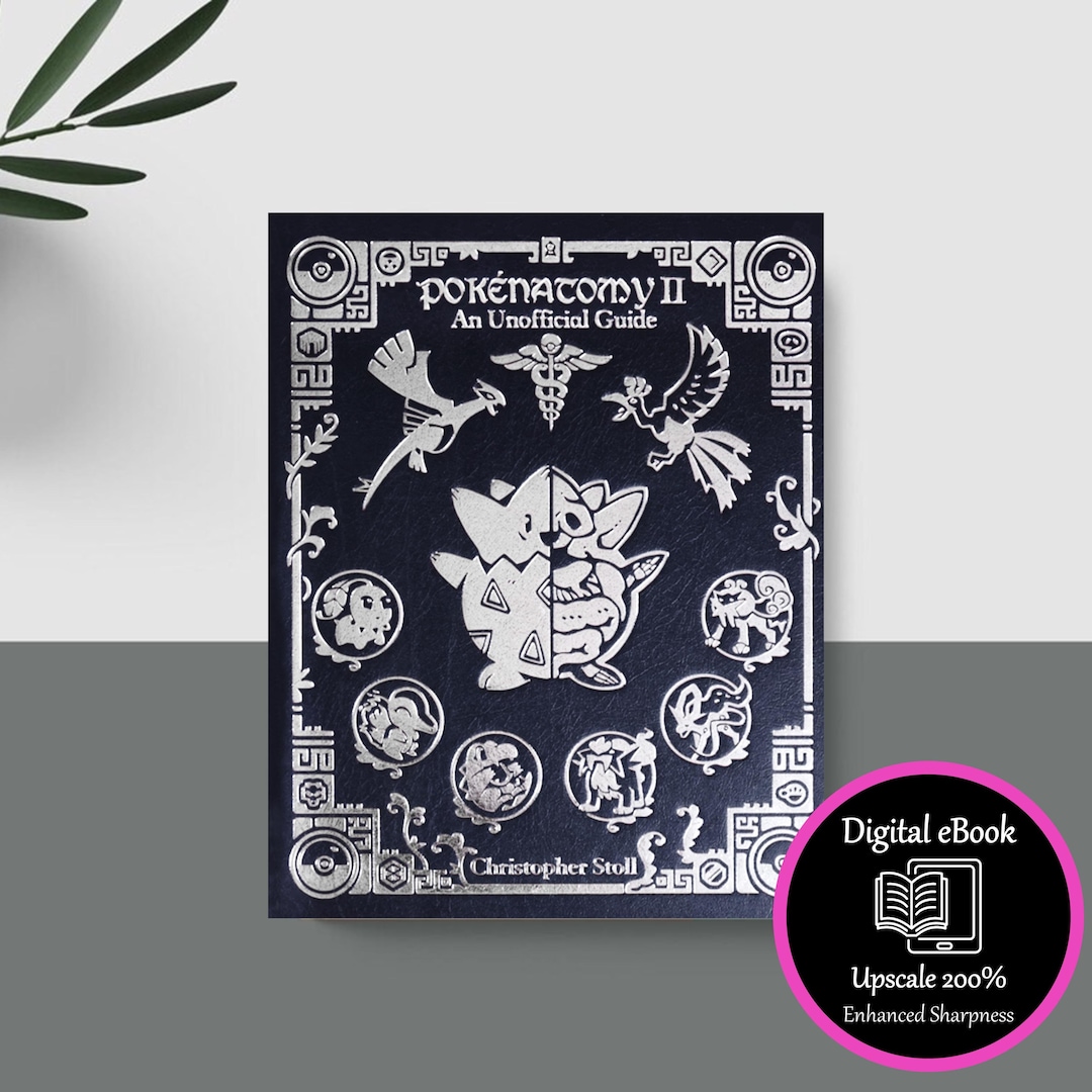 Pokemon Pokenatomy 2 Unofficial Guide Book Pokemon Gifts Pokemon ...
