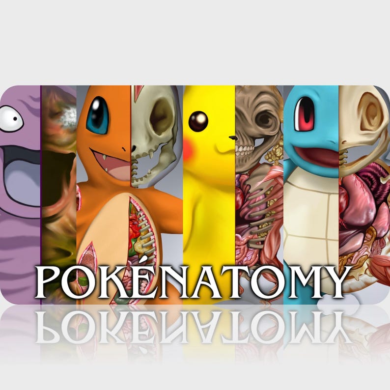 Pokemon Pokenatomy 2 Unofficial Guide Book Pokemon Gifts Pokemon ...