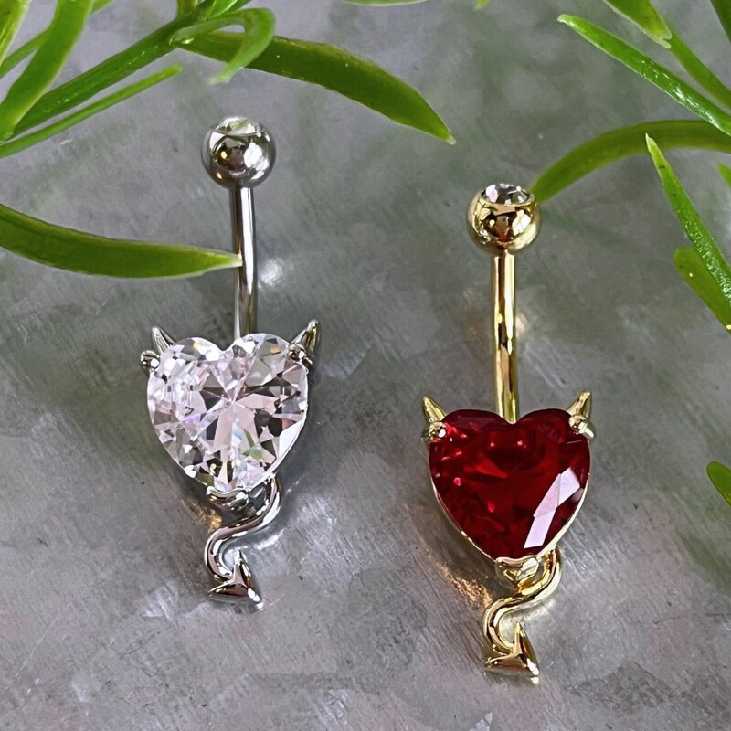 Unique Belly Ring - Etsy