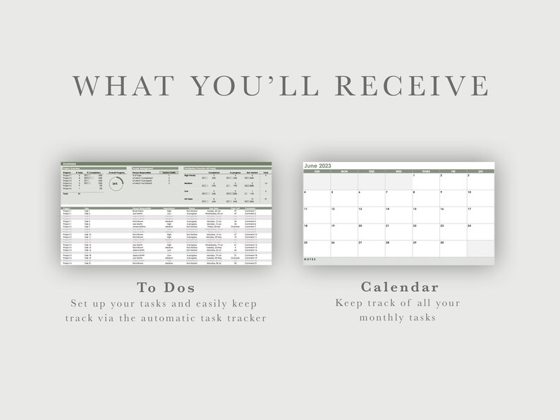 To Do List Template Excel Spreadsheet Ultimate Task Planner Excel Daily ...