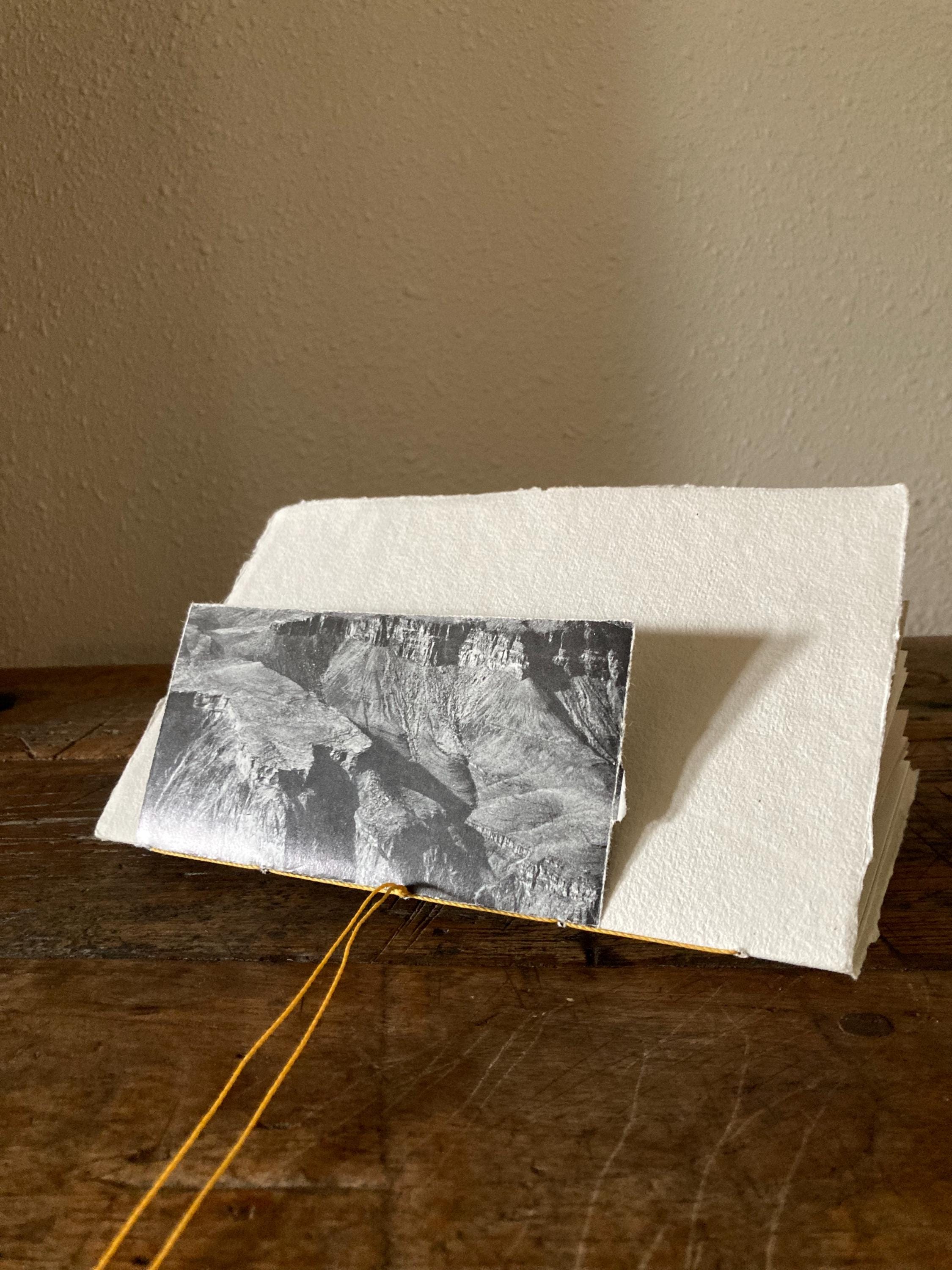 LAND JOURNAL 02—notebook, Upcycled, Collage, Handmade, Mixed Media ...