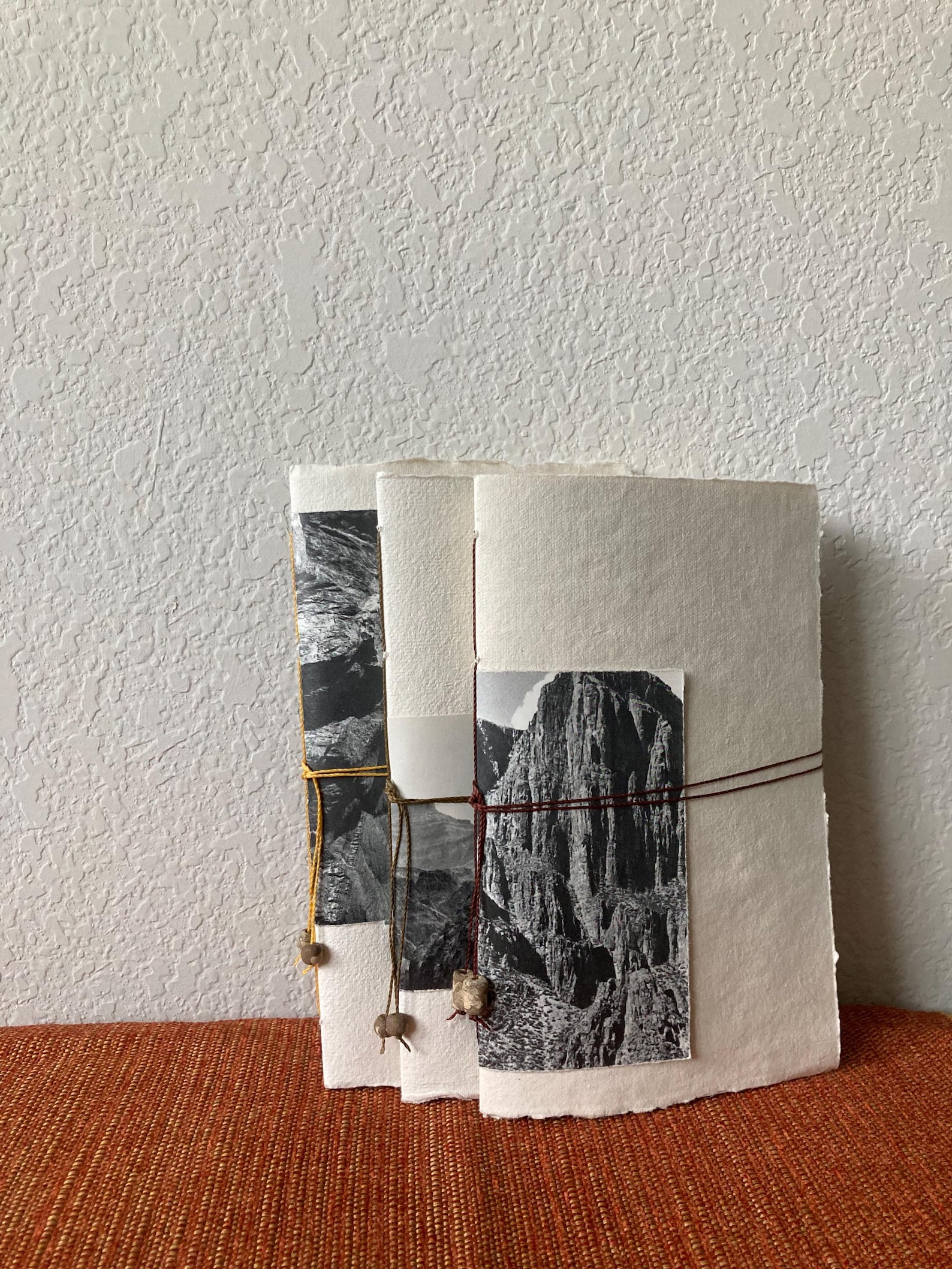 LAND JOURNAL 02—notebook, Upcycled, Collage, Handmade, Mixed Media ...