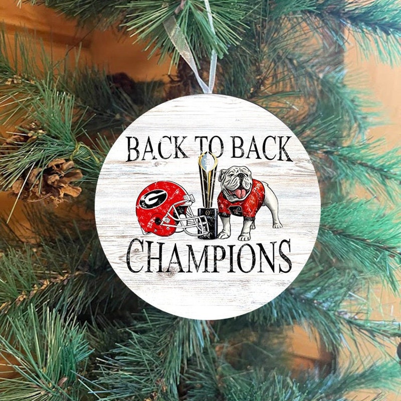 Uga Christmas Ornament - Etsy