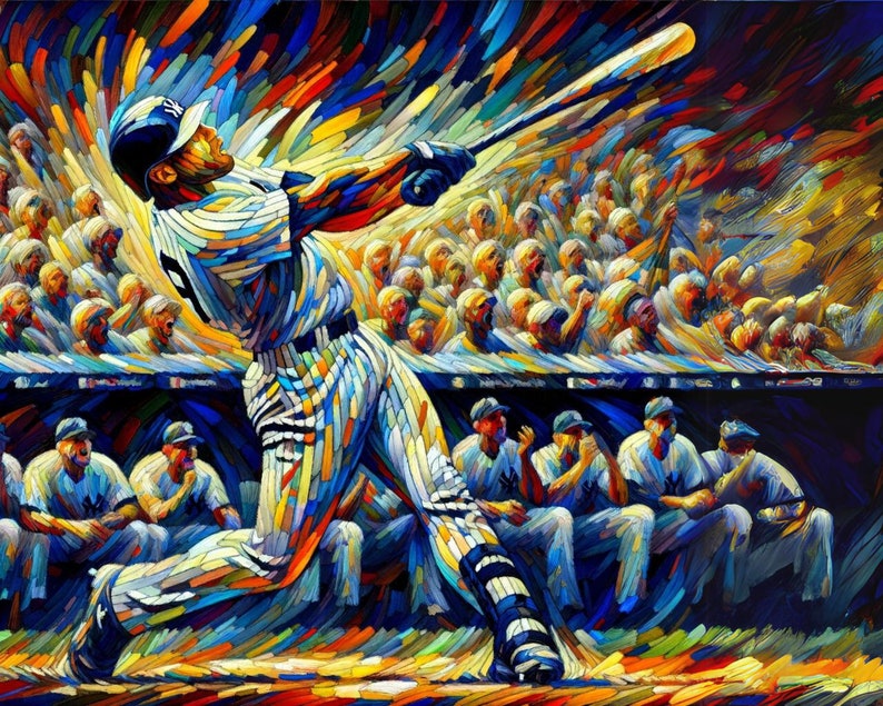 Original Yankee Stadium Art 5pack 8x10 Digital Prints for Yankees Fans ...