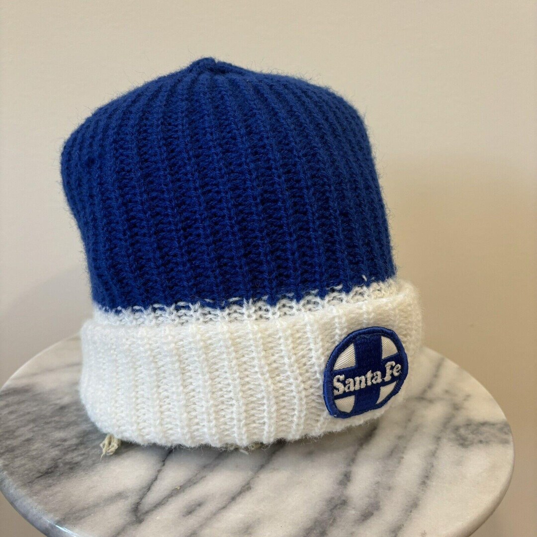 Atchison Topeka Santa Fe Railway RR Railroad ATSF Logo Winter Beanie ...