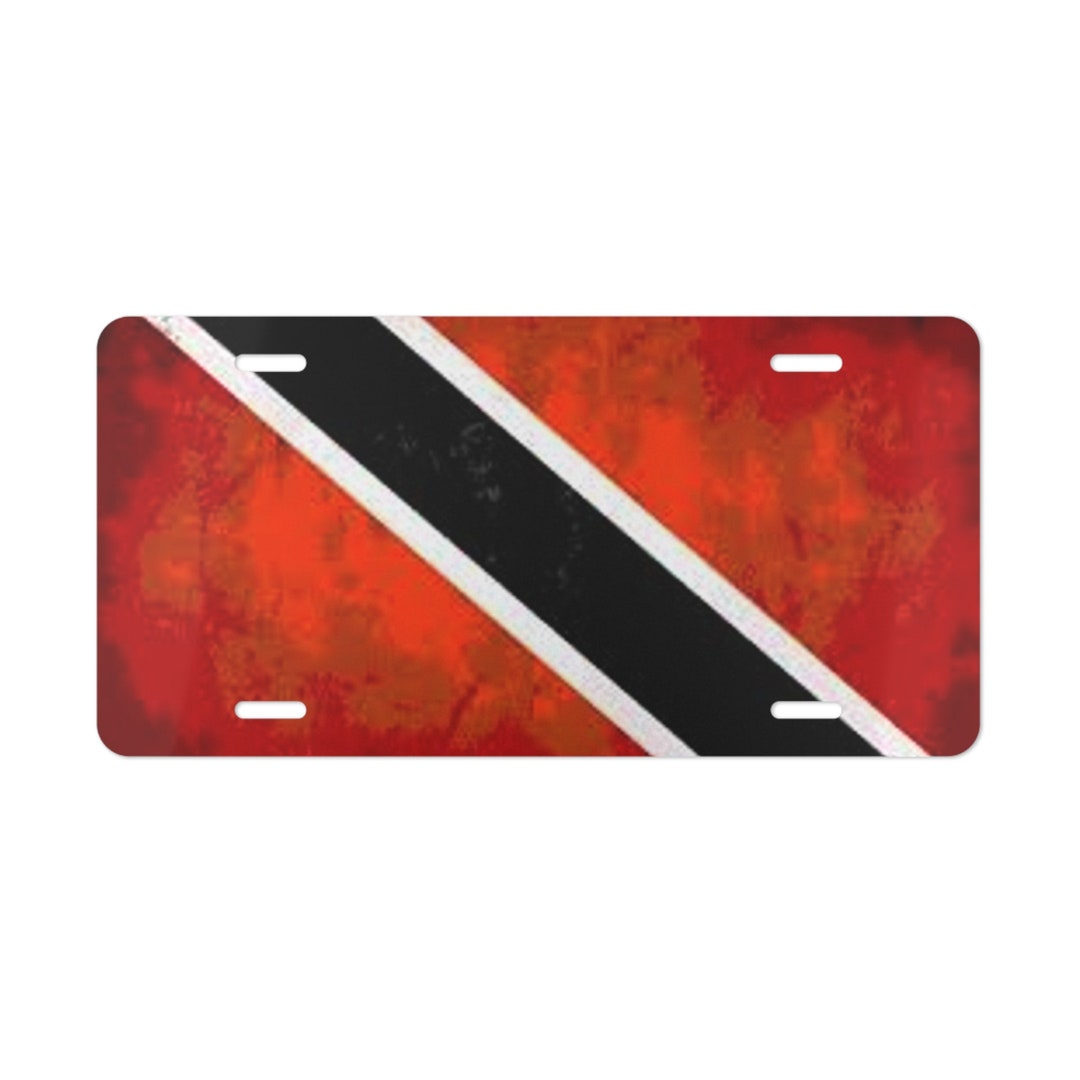 Trinidad Vanity Plate License Plate - Etsy