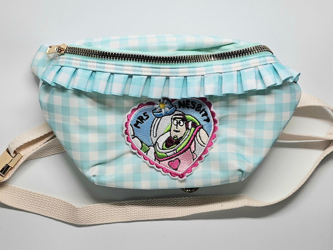 Mrs Nesbit Toy Story Buzz Lightyear Embroidered Jumbo Green - Etsy