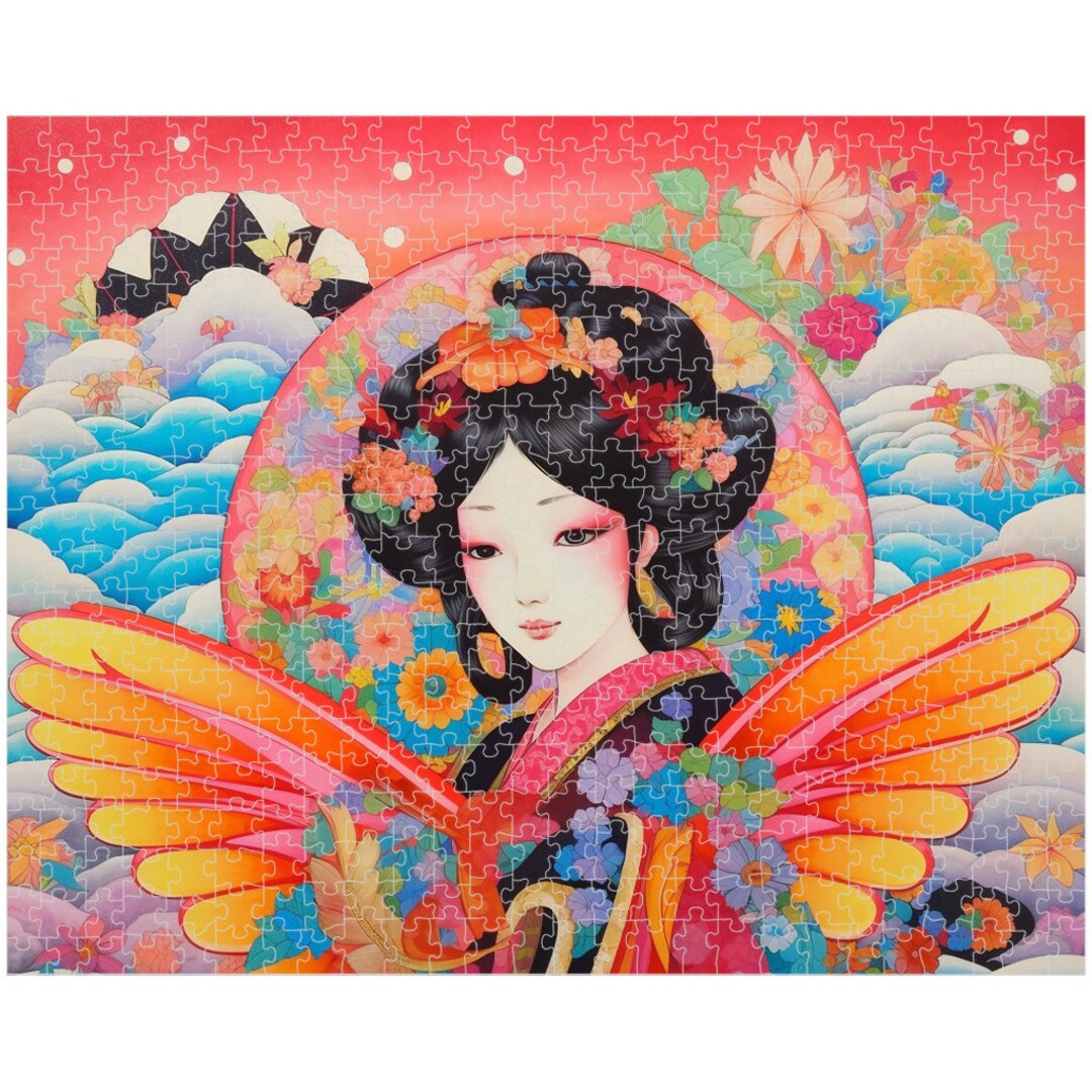 Enchanted Japanese Fairy Puzzle: A Colorful Journey of Harmony & Magic ...