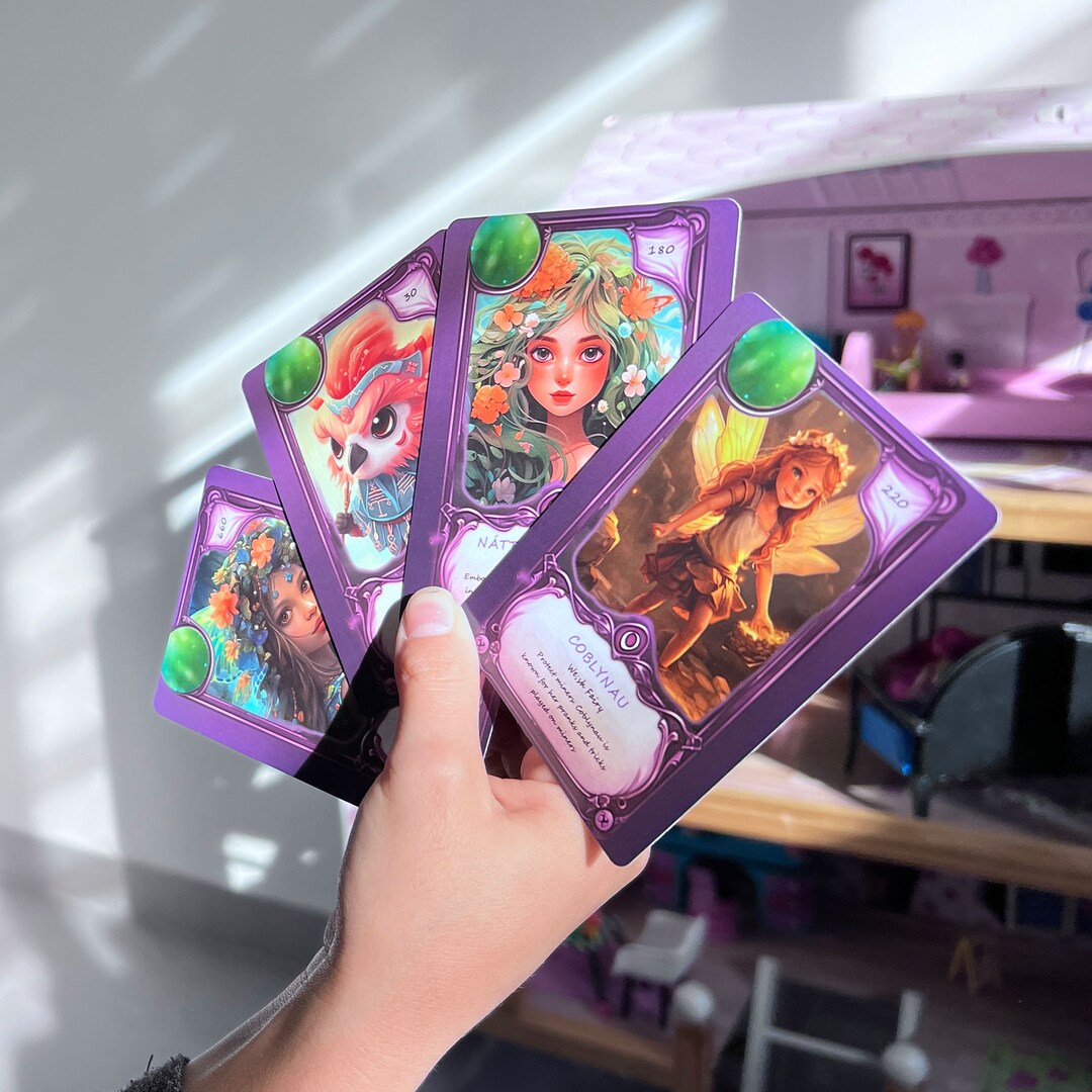 PIXIE LEGENDS Premium Booster Pack - Green World | Princess Cards ...