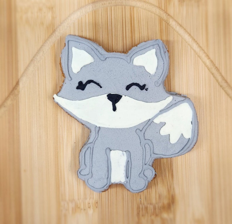 Arctic Animals Deluxe Iced Dog Cookie Box - Etsy