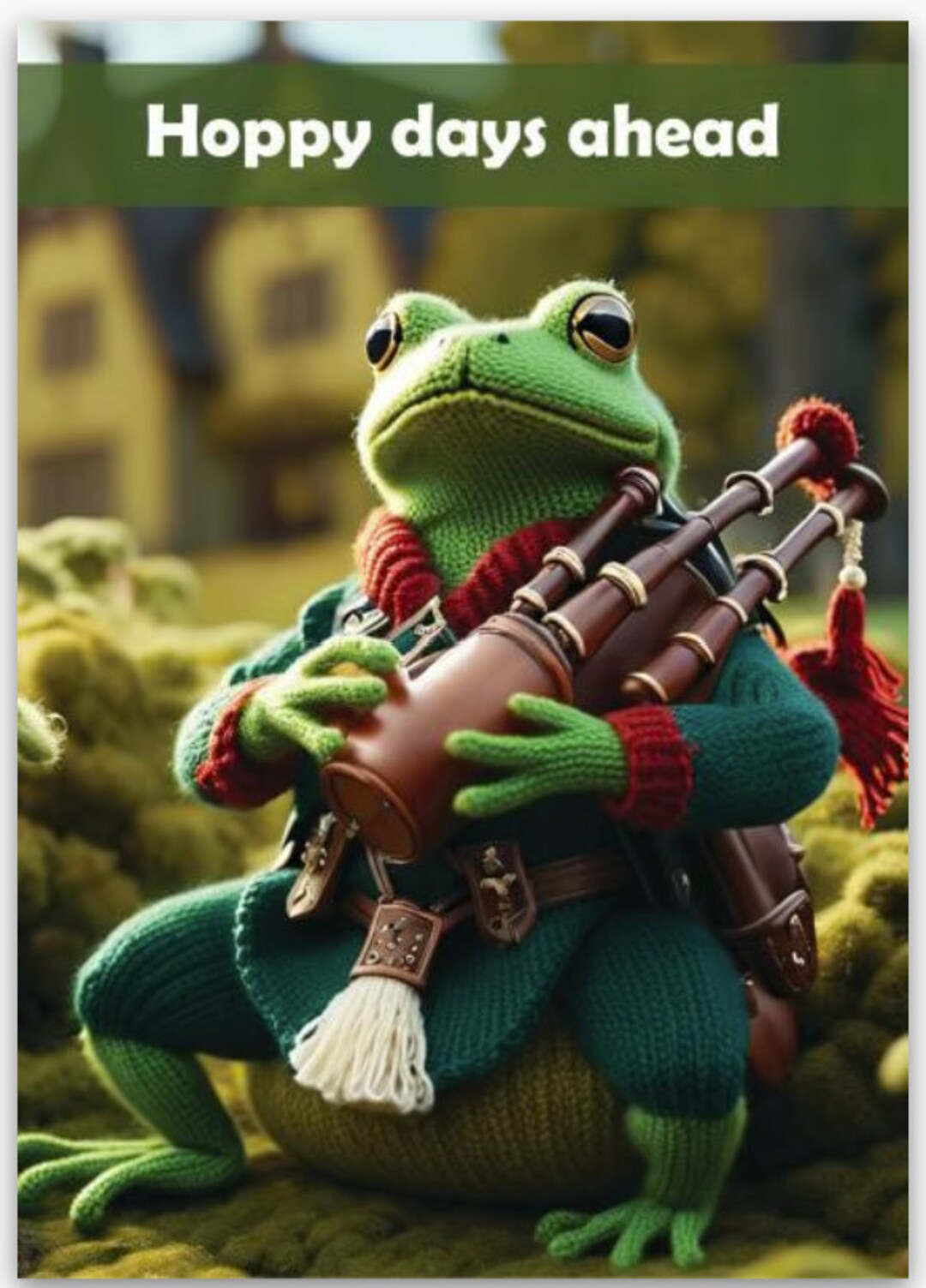 Retirement Card Good Luck Card Birthday Card Frog Card Quirky Cards ...