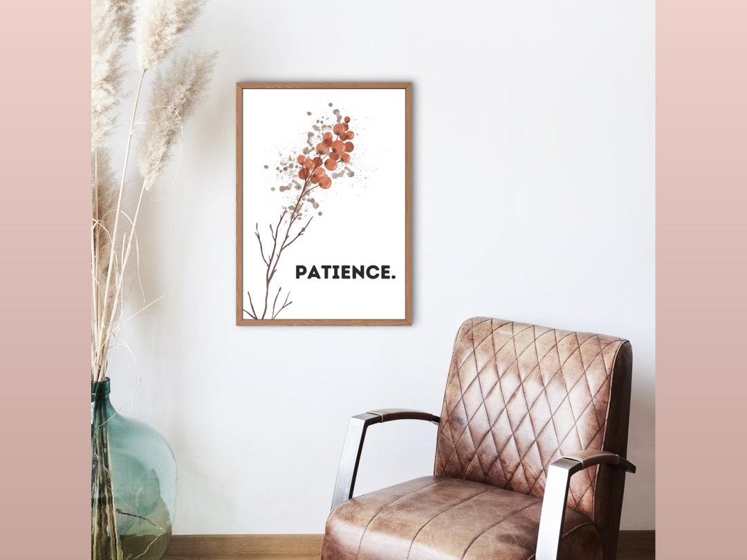 PATIENCE Fruit of the Holy Spirit Printable Digital Download - Etsy