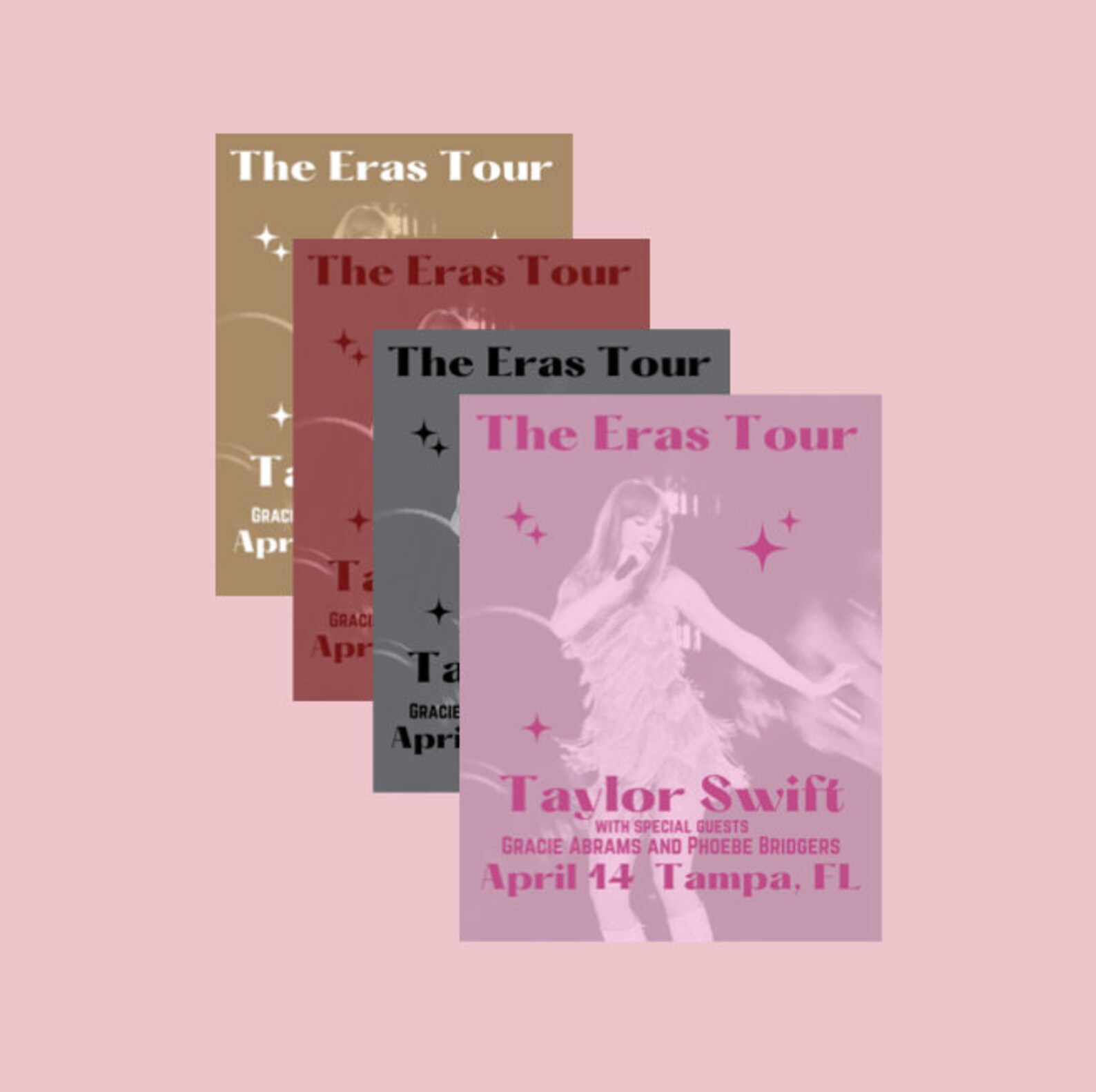 The Eras Tour Poster Taylor Swift Poster Custom Eras Tour Poster ...