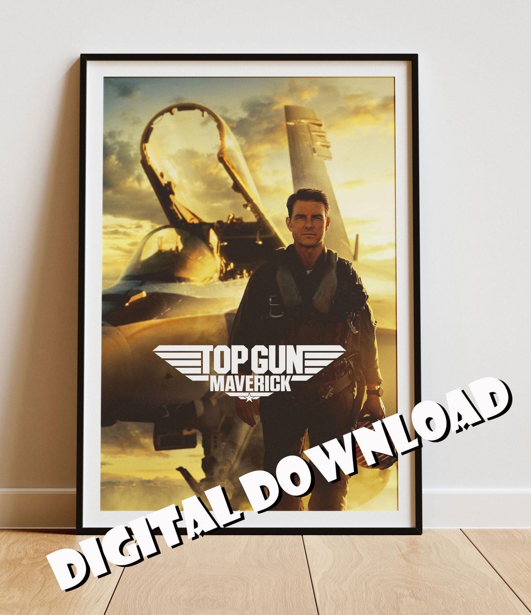 Top Gun: Maverick 2022 Movie Poster Digital Poster Download, 300dpi Jpeg, A1 A2 A3 A4 Size ...