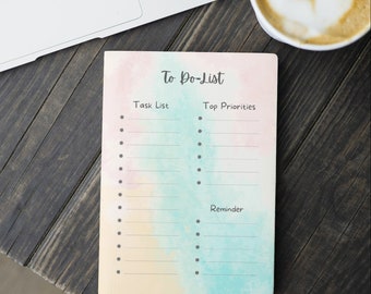 Printable TO DO LIST Pastel Digital Download - Etsy