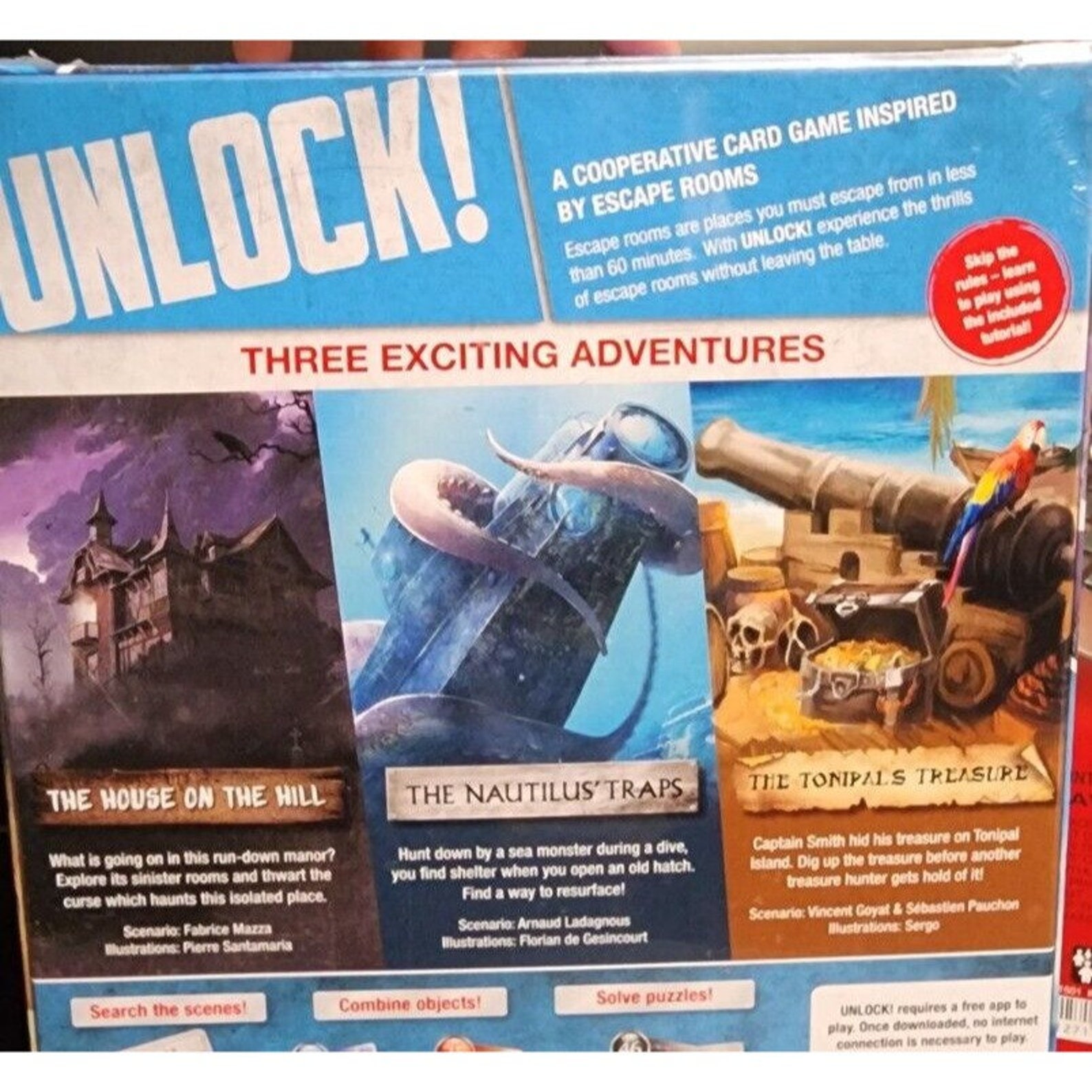 UNLOCK Mystery Space Cowboys Escape Room Card Game Adventures A ...
