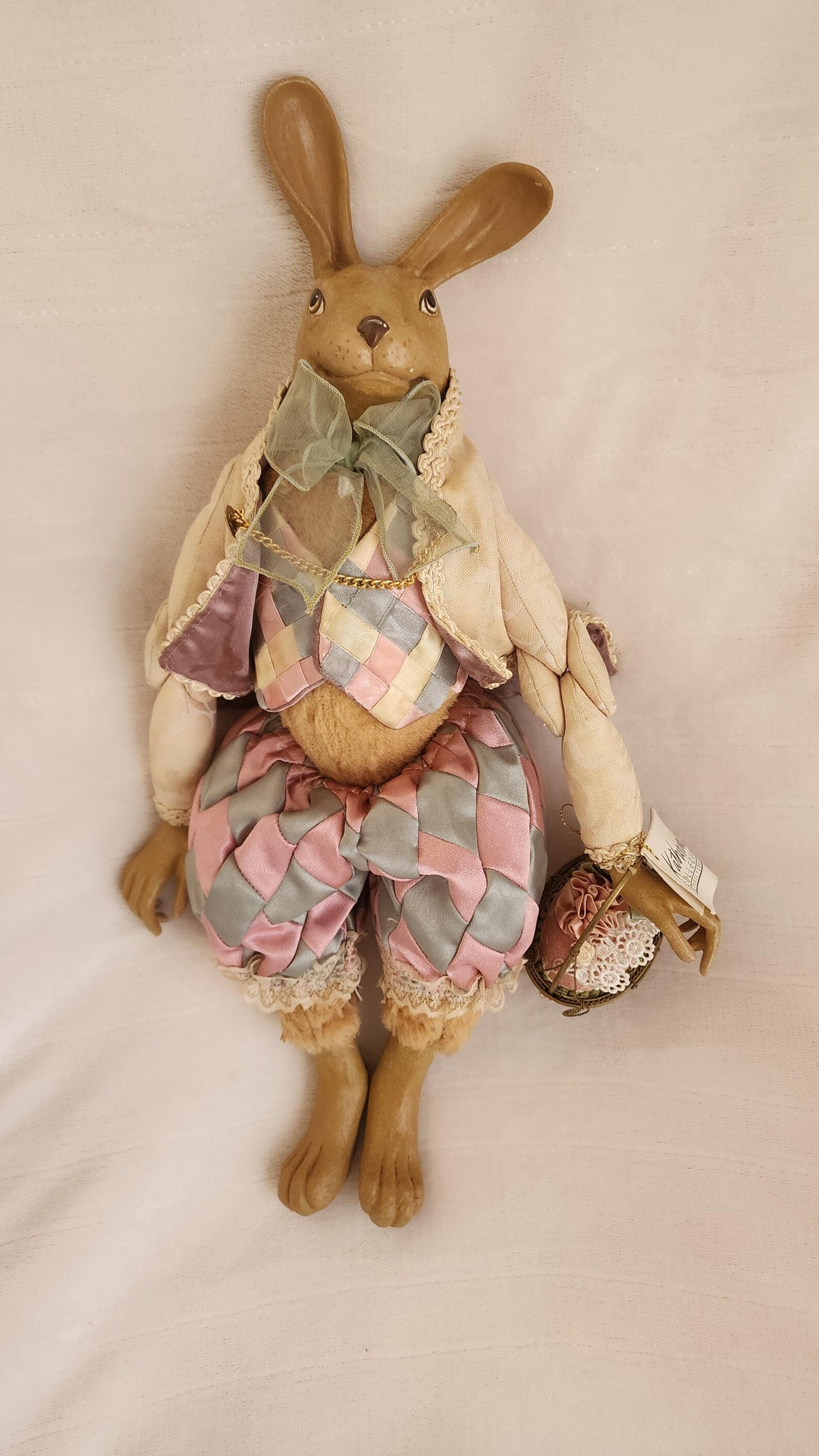Katherine’s Collection Wayne Kleski Harlequin Rabbit – 24” Vintage ...