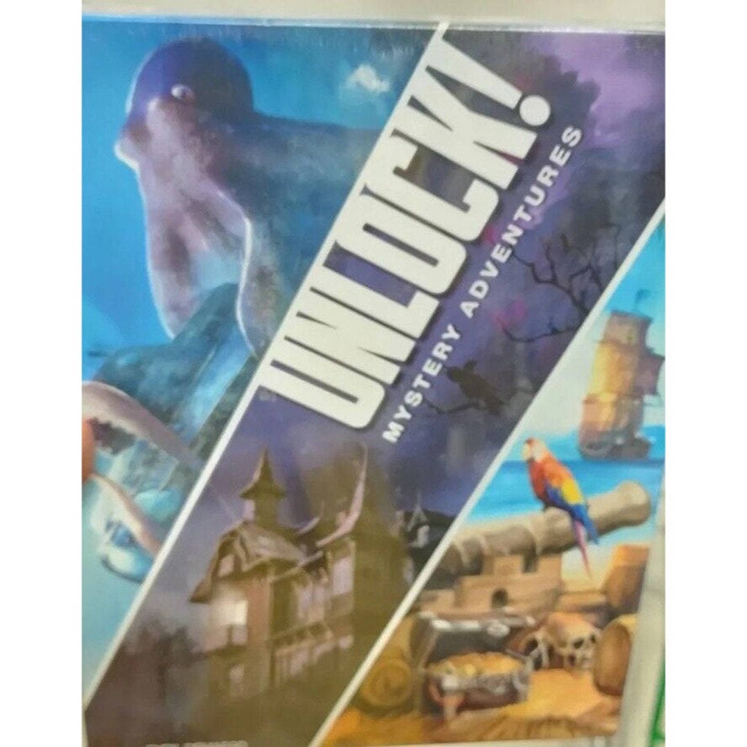 UNLOCK Mystery Space Cowboys Escape Room Card Game Adventures A ...