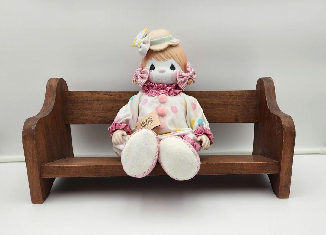Precious Moments "candy the Clown" Porcelain Bisque Doll – Original Tag ...