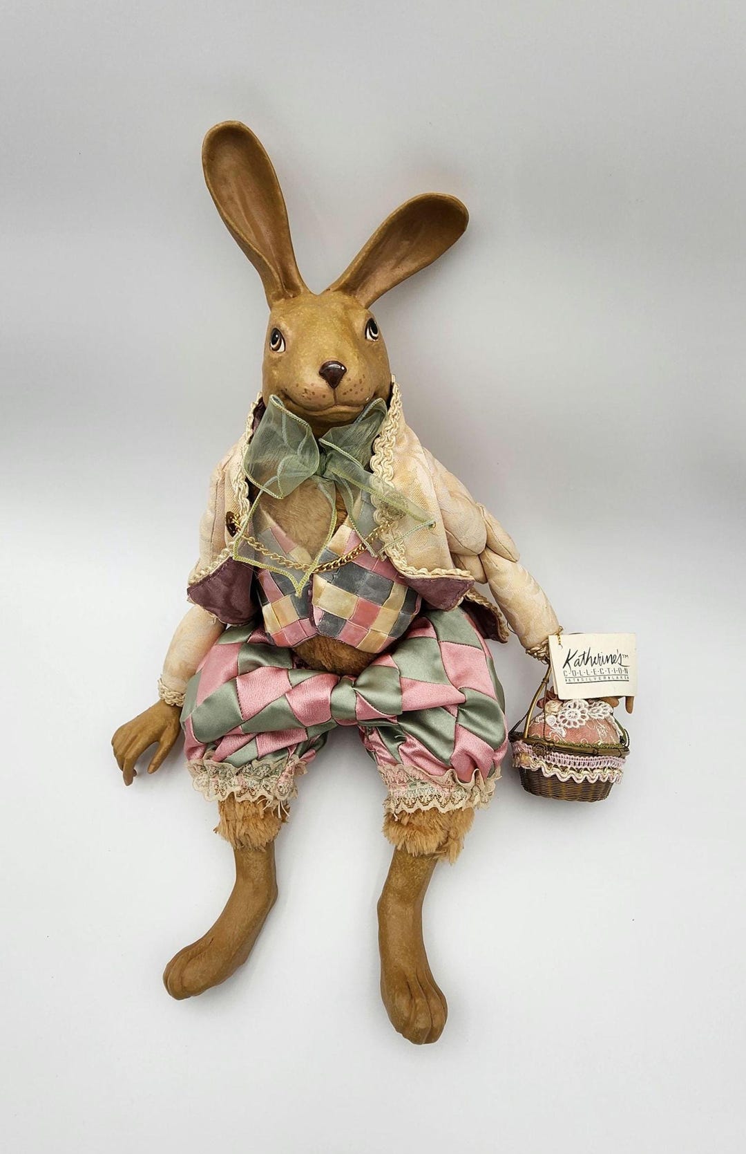 Katherine’s Collection Wayne Kleski Harlequin Rabbit – 24” Vintage ...